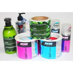 Quality Custom Waterproof Body Wash Hand Wash Bottle Stickers Flexo Printing for for sale