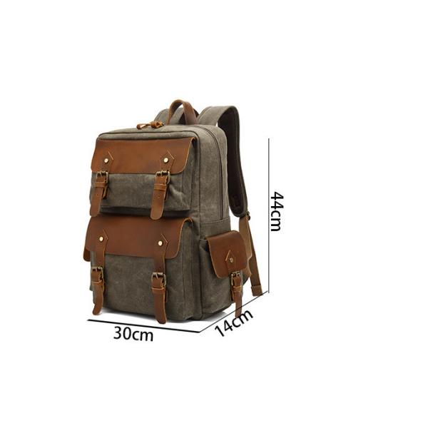Quality Waterproof Cowhide Travel Duffel Backpack for sale