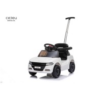 Quality 3 Height Adjusted Childs Push Along Car With Pushrod EN71123 for sale