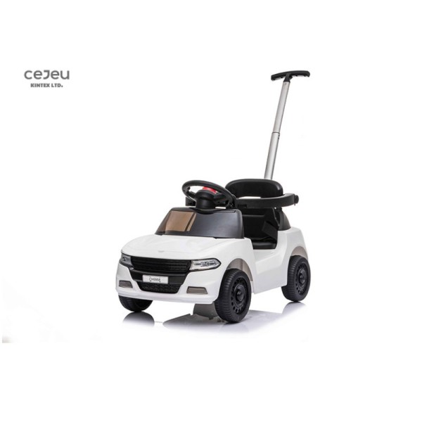 Quality 3 Height Adjusted Childs Push Along Car With Pushrod EN71123 for sale