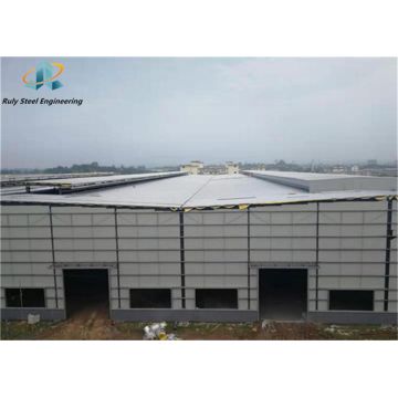 Quality Multi-story prefabricated steel structure building construction large-span for sale