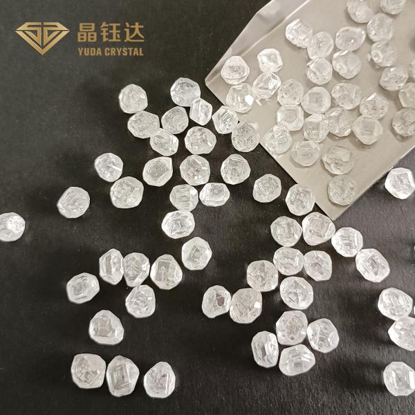 Quality 0.5 1.5 Carat HPHT Lab Grown Diamonds 1 Carat Synthetic Diamond D E F Color for sale