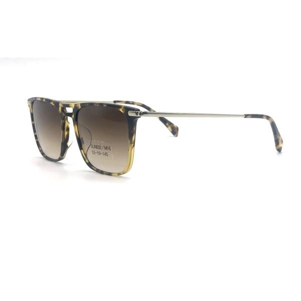 Quality SUN002 Acetate Frame Sunglasses with high elasticity stainless steel temples for sale