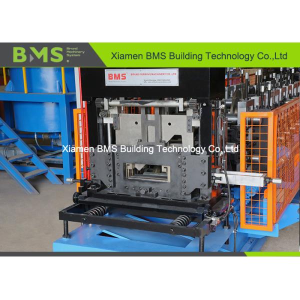 Quality 24 Roller Stations CZ Purlin Roll Forming Machine Cr12 With Quenched Treatment for sale