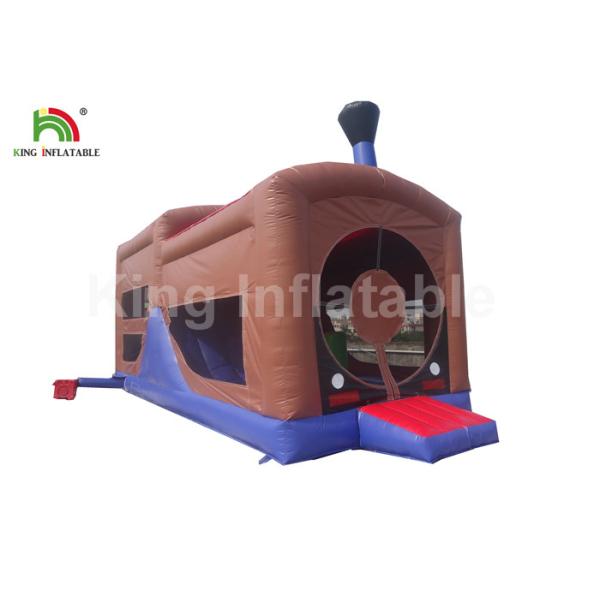 Quality Children Inflatable Jumping Castle , 0.55mm PVC Commercial Inflatable Trampoline for sale