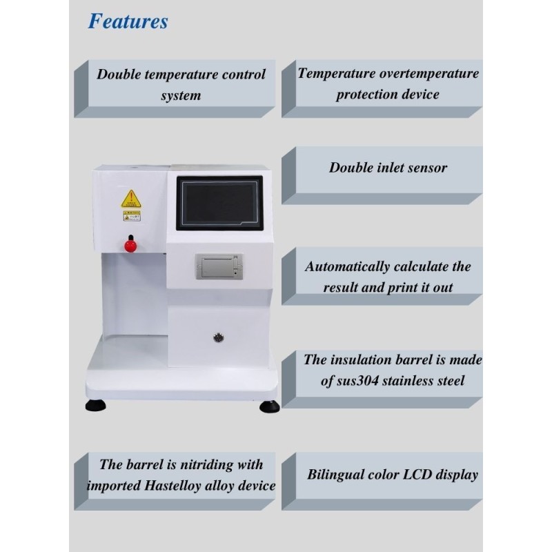 Favourable Price Practical Melt Flow Index Equipment Tester Equipment