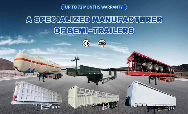 3 Axles 40FT Container Semi Trailer for Container Transportation