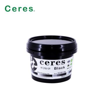 Quality Ceres Offset Uv Printing Ink CMYK Plastic PVC Fast Drying High Gloss for sale