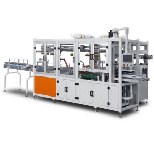 Quality PLC Full Automatic Tissue Toilet Roll Packing Machine 18bags/min for sale