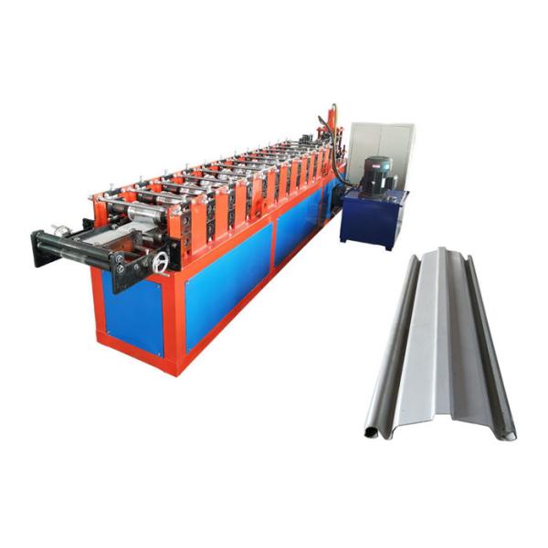 Quality Galvanized Steel Shutter Door Roll Forming Machine Flexible With Punching Holes for sale