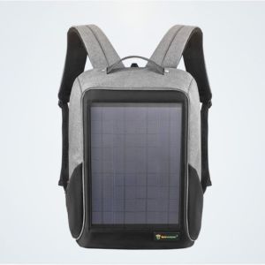 Quality 5.5V 10W Waterproof Backpack With Solar Panel 30L - 40L Capacity 800 Grams for sale
