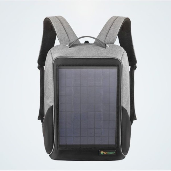 Quality 5.5V 10W Waterproof Backpack With Solar Panel 30L - 40L Capacity 800 Grams for sale