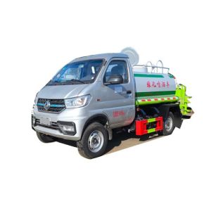 Quality Hot Mini 4x2 Dongfeng 2 CBM Water Bowser Truck With Sprinkler and Water Pump for sale