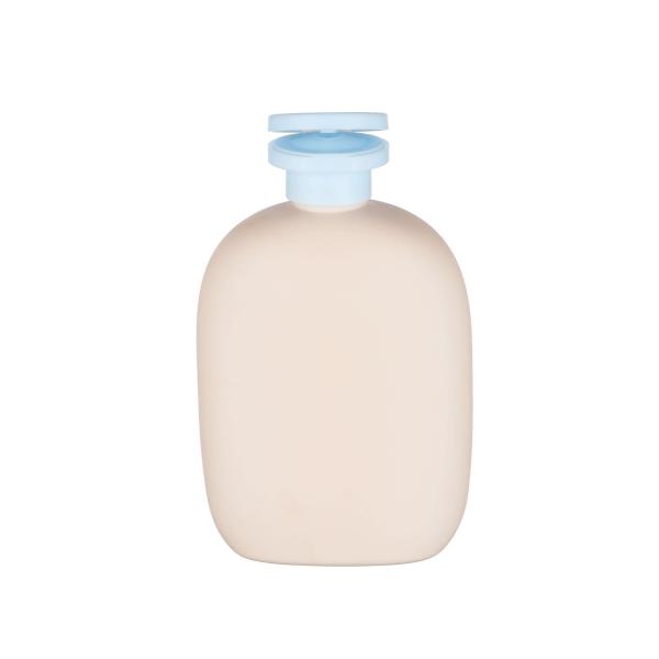 Quality Matte Luxury Lotion Bottles Beige Empty Plastic Lotion Bottles 300ml for sale