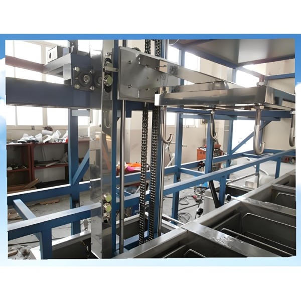 Quality Single Arm Manipulator Conveying Cleaning Equipment Equipped With Roller Basket For Small Stamping Parts for sale