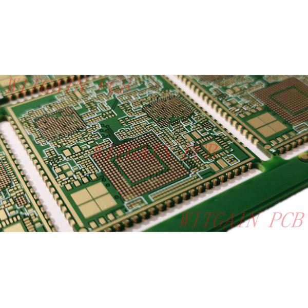 Quality 8 Layer HDI Pcb Fabrication Service 1.0MM FR4 IT180A Material Half Hole for sale