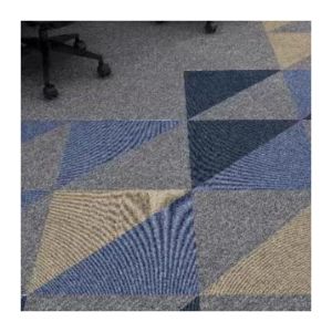 Quality 50x50 Office Modular Carpet with Removable Rectangle Nylon Floor Covering Tiles for sale