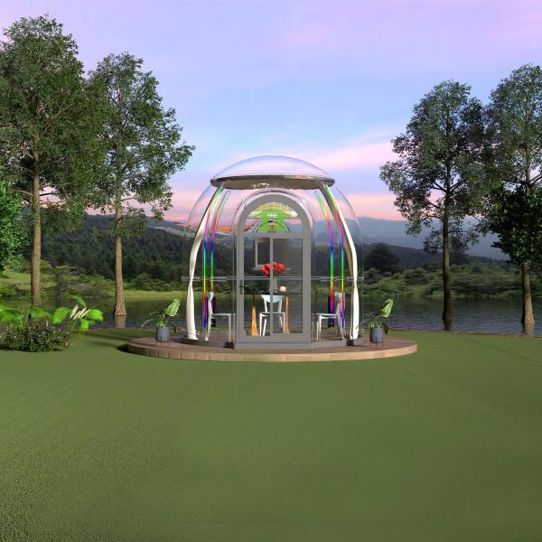 Quality Hot Selling Modern Design Hotel Prefab PC Bubble Dome House New Modular Dome Tent for Outdoor Events for sale