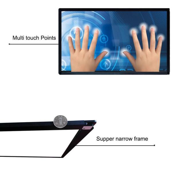 Quality Infrared Touch Frame Open Overlay Aluminum 19 To 200 Inch USB Port For Video for sale