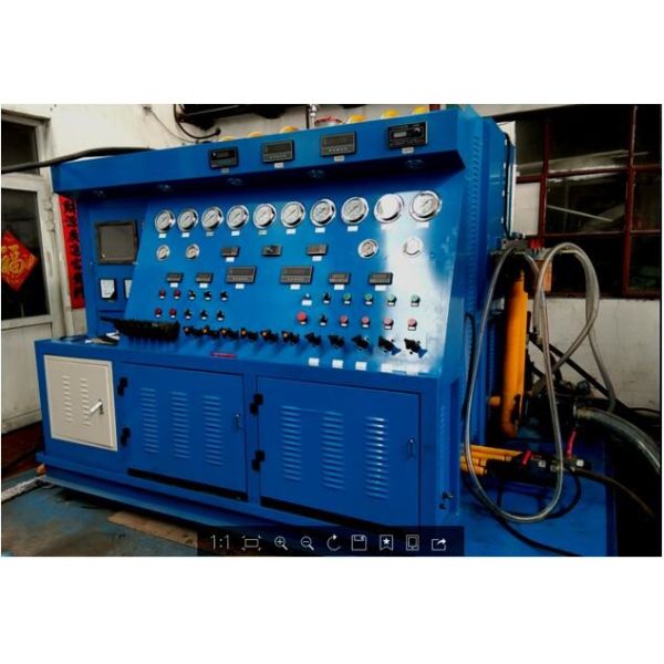 Quality PLC Control Hydraulic Pump Test Bench for Repairing Construction Machines for sale