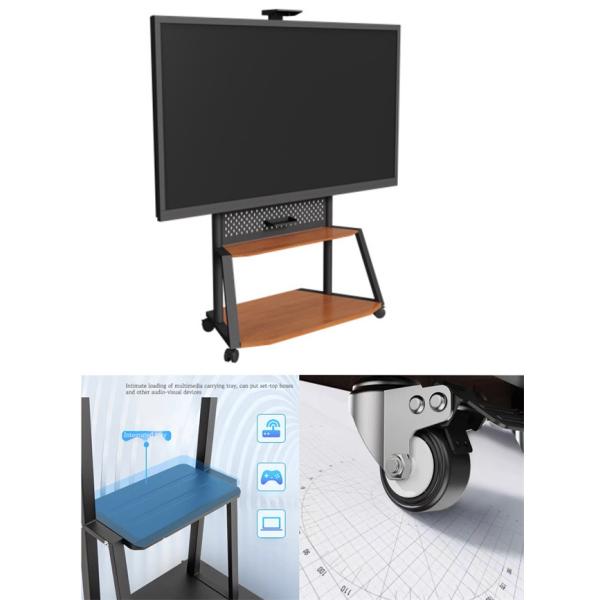 Quality FCC Portable TV Mount Corner Floor Entertainment Center Television Cart On for sale