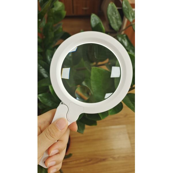 Quality Multi-functional Handheld Three-fold LED Acrylic Lens 17 White LED Scale for for sale
