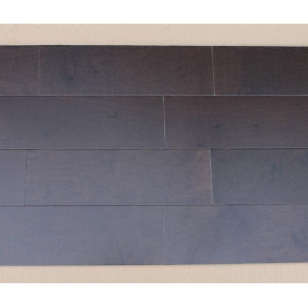 Quality Chinese Maple Engineered Hardwood Flooring, color cappuccino with semi-gloss for sale