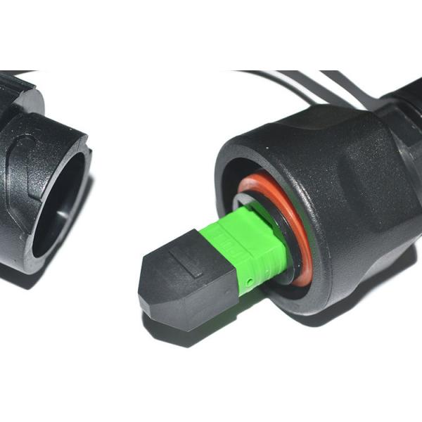 Quality Waterproof ODVA SM MM MPO MTP Cable 8F 12F 24F MPO Fiber Optic Cable Assemblies for sale