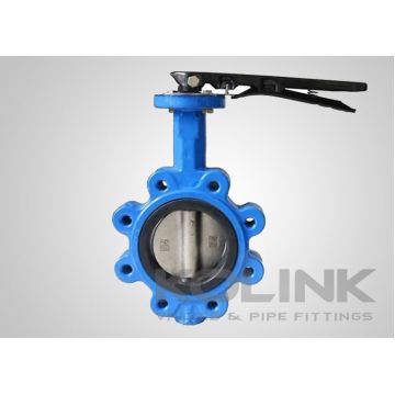 Quality Lugged Butterfly Valve, Ductile Iron Resilient Seated Butterfly Valve API609 for sale