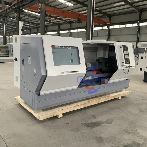 Quality Automatic Flat Bed CNC Lathe Machine Metal Cnc Turning Machine for sale