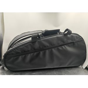 Quality OEM Black Padel Racket Bag Large Capacity Double Shoulder Backpack for sale