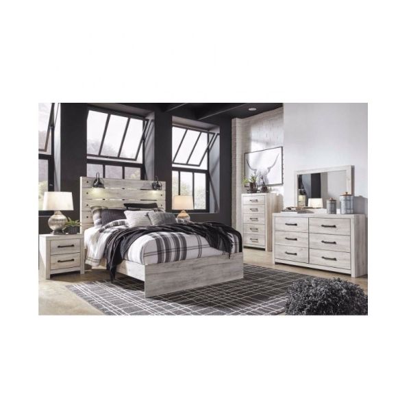 Quality Wood Master Bedroom Furniture Upholstered Platform Bed for sale