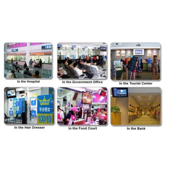 Quality Dustproof Multilingual Bank Queue Management System Ticket Dispenser for sale