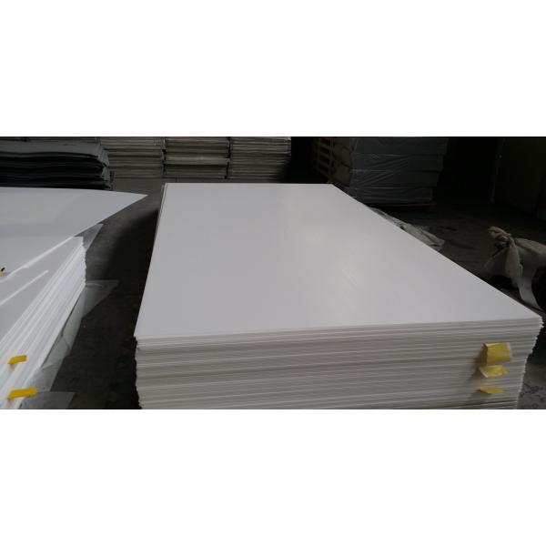 Quality 244x915mm White Corrugated Plastic Sheets , Heavy Duty Corrugated Plastic Sheets for sale