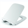 china Modern Polypropylene Soft Closing Square Shape Toilet Seat Cover with Quick