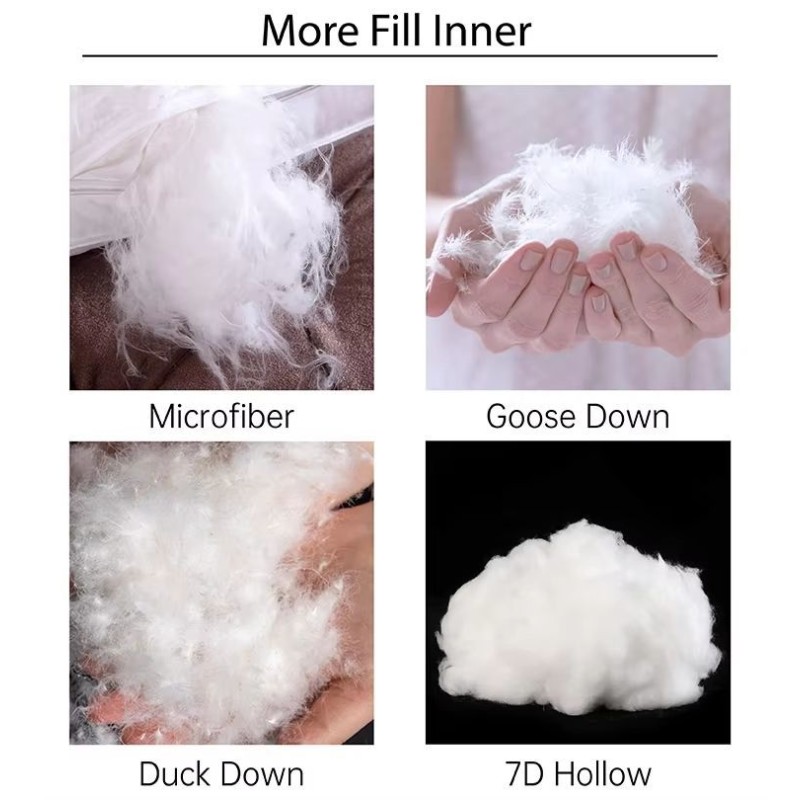 Cheap Factory China Hotel Soft White Pillow