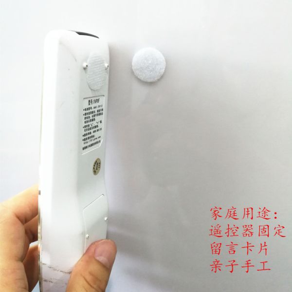 Quality 20mm 30% nylon 70% polyester diameter black hook and loop self adhesive dots for sale