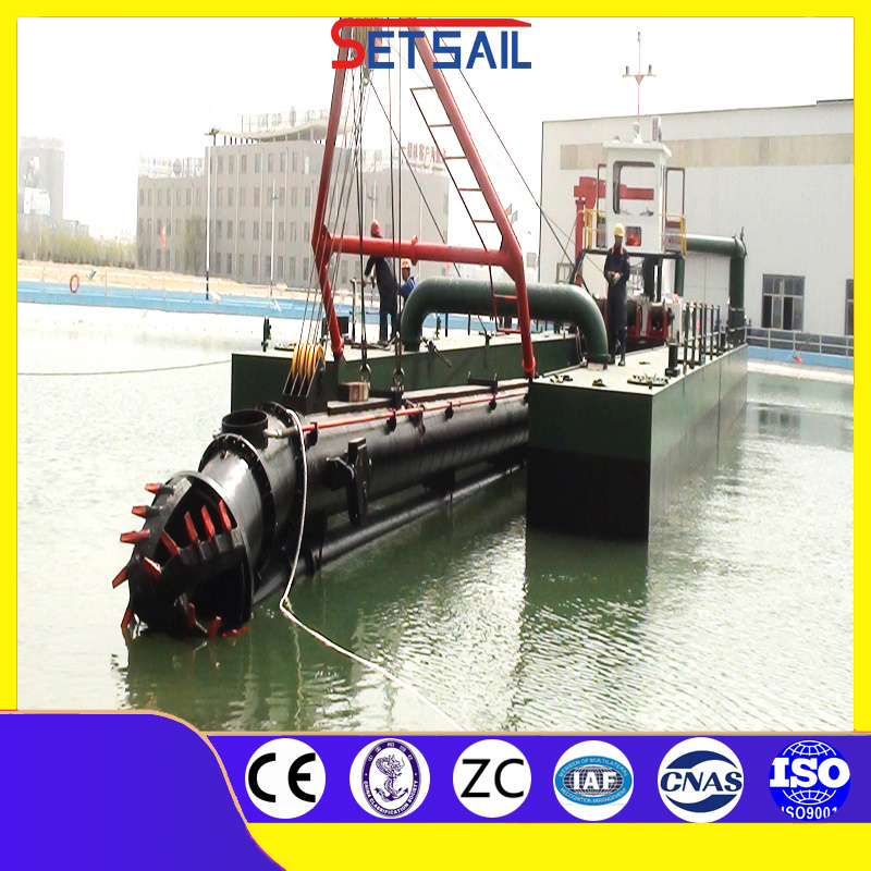 Hydraulic 12 Inch Cutter Suction Dredger with Booster Station