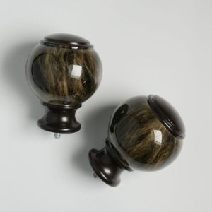 Quality Resin Curtain Rod Finials for sale