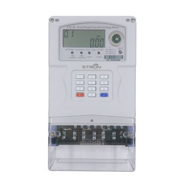 Quality 100A Prepayment Electricity Meter , 100A Energy Suppliers Prepayment Meters for sale