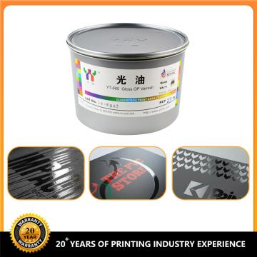 Quality Alcohol Free Offset Printing Chemicals Glossy Op Varnish Low Odor Clear Matt for sale