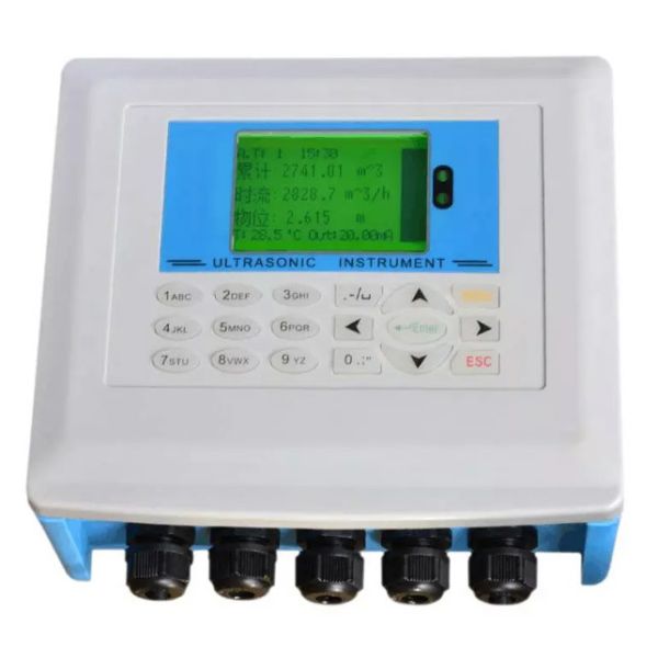 Quality Accuracy 0.5% DN6000 Portable Ultrasonic Water Flow Meter for sale