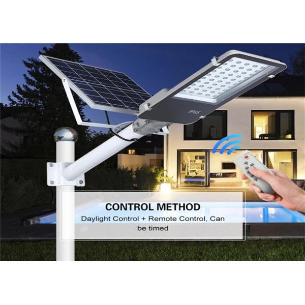 Quality 100W Solar LED Street Light Led With Remote Control Warranty 2 Years for sale