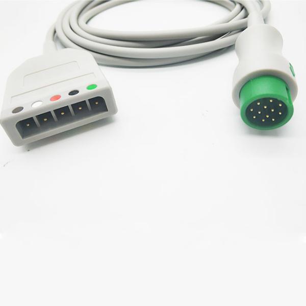 Quality Biolight Q Series 12 Pin ECG Cables And Leadwires Trunk Cable for sale