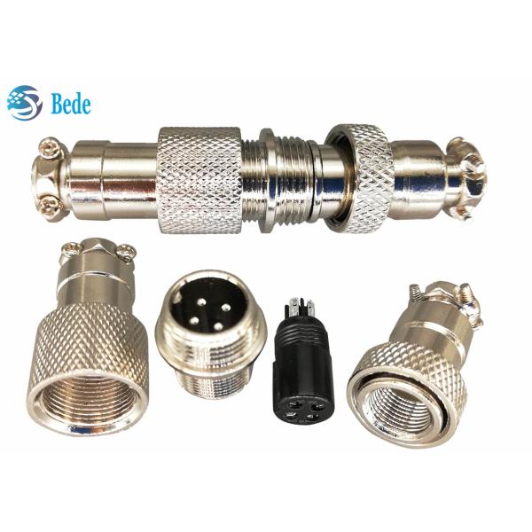 Quality M16 Cable To Cable Docking Connectors 2~10 Pin 4~7A 200V for sale