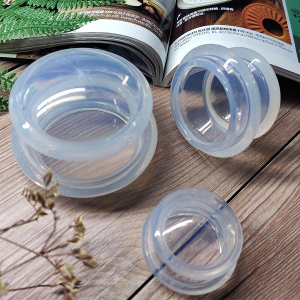 Quality Silicone Vacuum Suction Massage Cups With Cup Glasses for sale