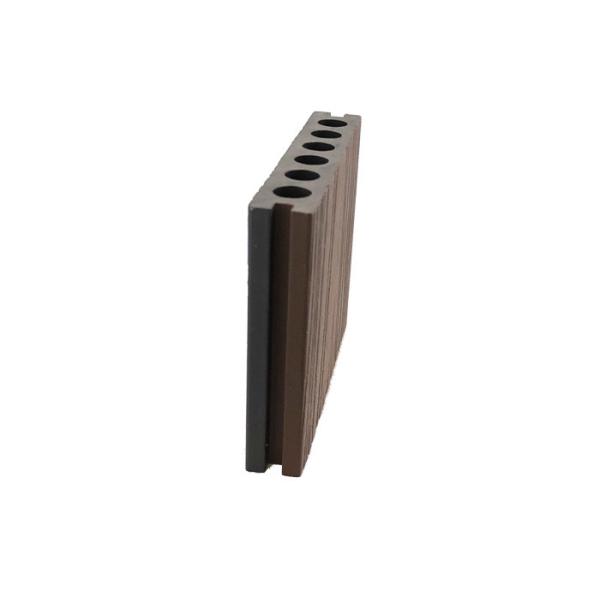 Quality Silver Grey WPC Decking Floor Composite Lumber Extruded 143X21mm for sale