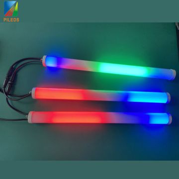 Quality 40mm DMX RGB LED Pixel Tube Digital 360 Degree Viewing Angle for sale