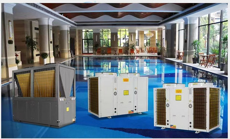 Quality 52.8KW Swimming Pool Air Source Heat Pump 250kg For Pool Constant Temperature for sale