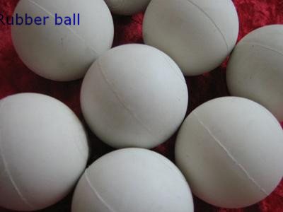 Quality Low Temprature Resistant HNBR Solid Industrial Ball , Rubber Medicine Ball for sale